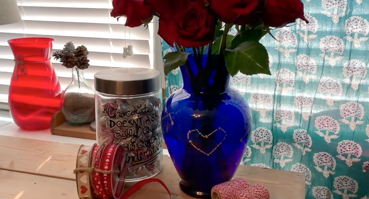 Star-Crossed Vase: A Thrifted DIY Written in the Stars | Goodwill ...